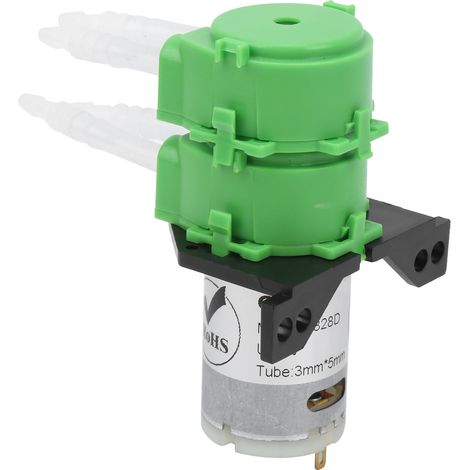 Pompe péristaltique double tête mini pour dosage d'eau liquide dans un ...