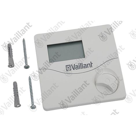 Télécommande Vaillant VR 81/2 corriger panne zone chauffage eBUS ...
