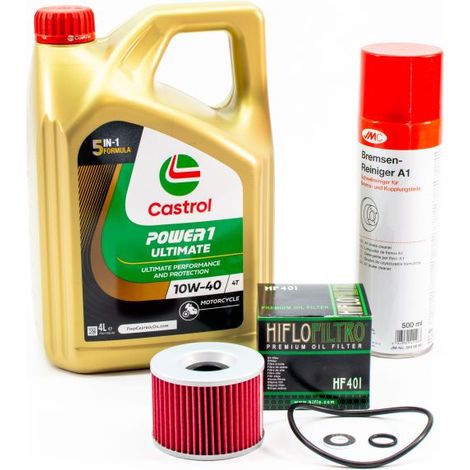 Kit Entretien Vidange pour KAWASAKI Z 750 GP de 1982 à 1984 - CASTROL ...