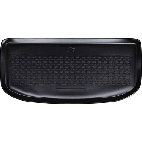 Trunk Mat Black suitable for VW UP 2012- Rubber vidaXL