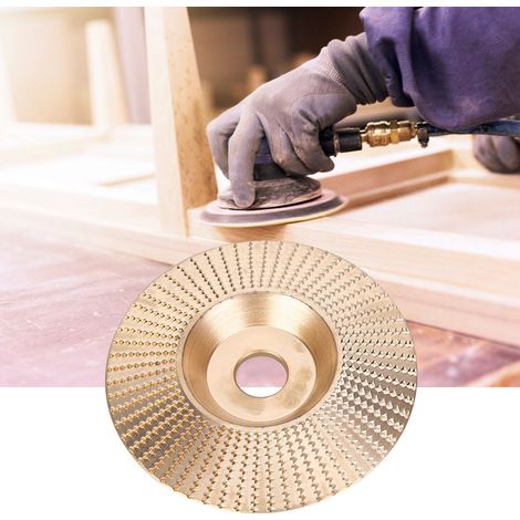 Disque à biseauter pour meuleuse d'angle, outil de meulage 100 mm, doré ...