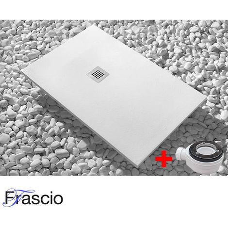 Piatto Doccia 115X105 cm Vulcano Line Slim Bianco In Resina Sintetica e ...