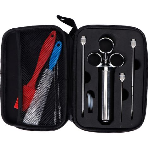 Kit d'injection de viande pour barbecue, seringue à condiments et ...
