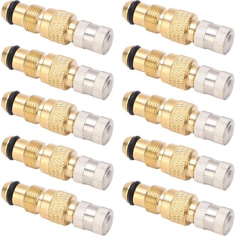 10 pièces tracteur Air liquide vannes pneu laiton Valve tige TR218A CH3 ...