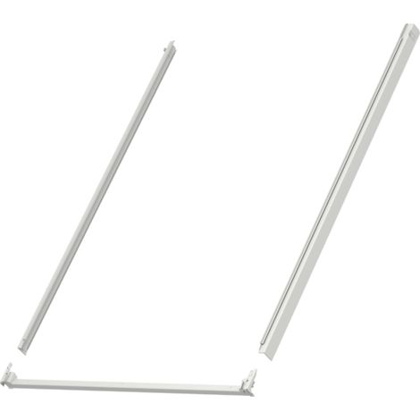 Kit profilés latéraux et traverse basse VELUX 78x118cm gris pour ...