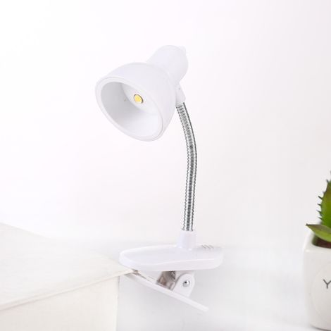 Mini-Klemmleselampe, tragbare und bequeme Nachttischlampe für die Augen ...