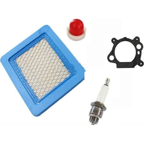 Lawn mower spare parts 491588 blue adhesive 4106 spark plug set