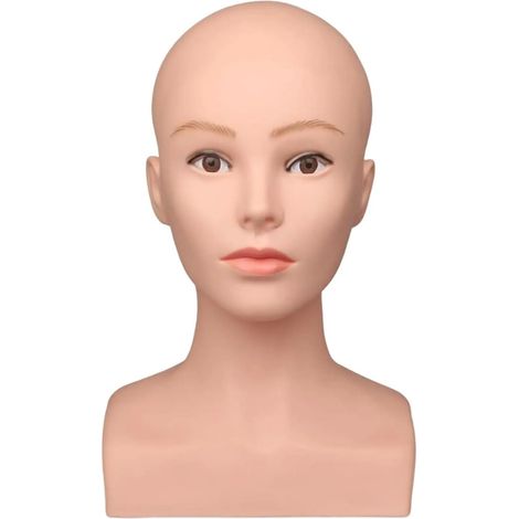 Tête de Mannequin Femme, Support et Support for Salon de Coiffure