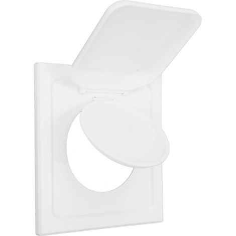 Cache-conduit de sécheuse à double porte en ABS pour conduit d ...