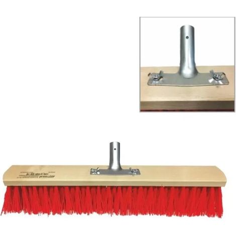 Balai de rue awtools street broom bloc bois 40 cm