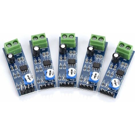 5PCS LM386 Module Amplificateur Audio, 512V, 200 Gain, LM386 Audio ...