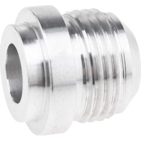 AN10 Fuel Fitting Adapter Male Aluminium Weld Round Base On Bung Hose ...