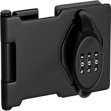 Cijferslot - Hasp Lock 3,5 Pouces - Serrure À Code Sans Clé Pour Porte ...