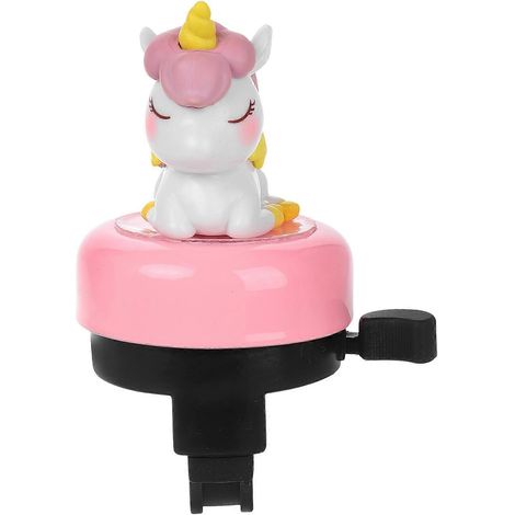 Unicorn children's bicycle bell, cartoon design, safe and reliable ...