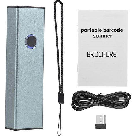 Scanner code barre vibrant Bluetooth Douchette QR 2.4GHz ergonomique ...