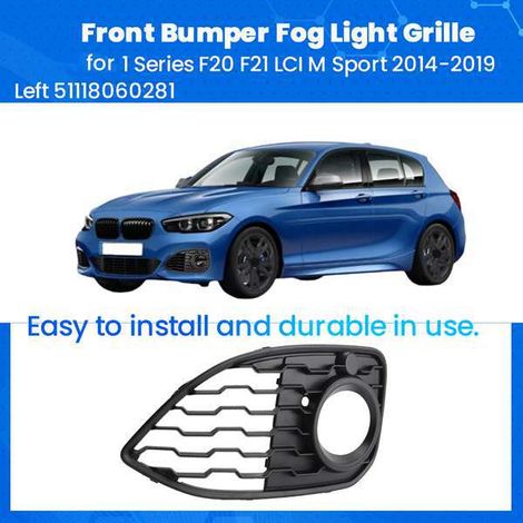 Specifications: Left side Color: Black Material: ABS Front bumper fog ...