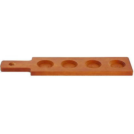 Dessous de tasse en bois anti-tache protection meuble verni ronde ...