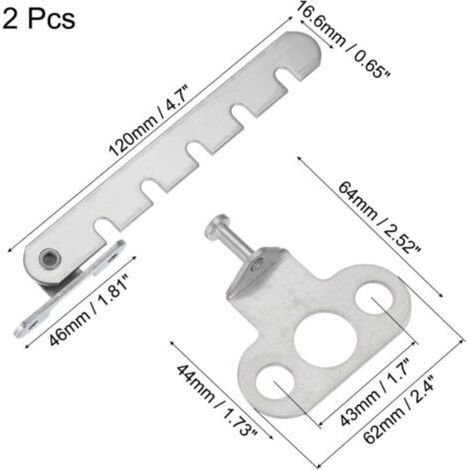 Pestillo De Seguridad Para Ventanas De 2 Piezas Con Barra Ajustable pestillo-de-seguridad-para-ventanas-de-2-piezas-con-barra-ajustable