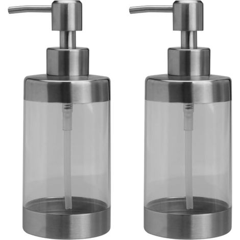 Dispenser Jar 4 Pieces Lotion Pump Head Stainless Steel
