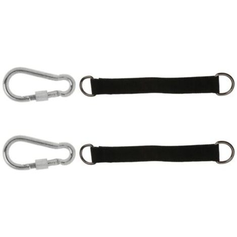 Ulisem 300 cm suspension strap, robust suspension strap set with 2 D ...