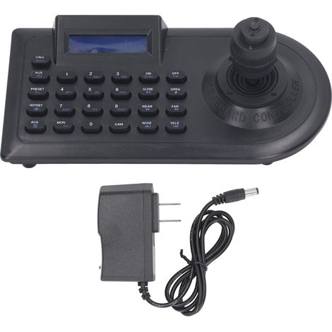 Clavier de contrôle PTZ analogique LCD avec joystick 4D pour caméra ...