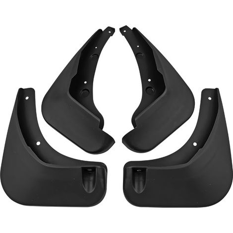 Mud flaps to protect the vehicles of Mazda 2 sedans (2007-2012).