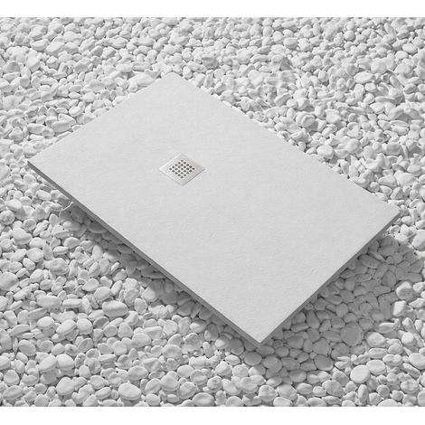 Piatto Doccia 70X85 cm Vulcano Line Slim Grigio Chiaro Ral 7035 In ...