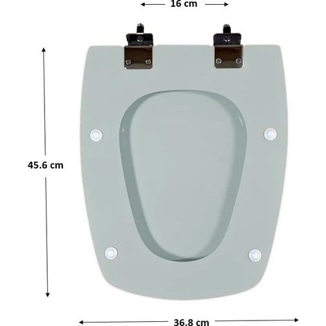 WC-Sitz SELLES Cheverny, palladine jaspé