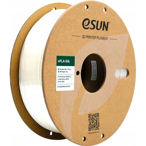 Filament imprimante 3D esun epla-silk soyeux 1.75mm 1kg