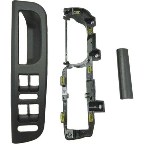 3 Pièces Poignée de Porte Intérieure Noire pour Golf 4 avec ...