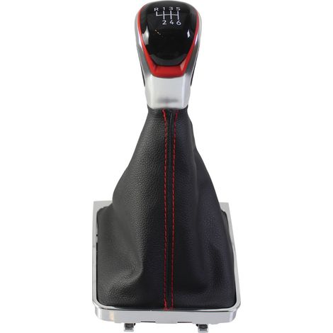 Suitable for Volkswagen Passat B6, gear knob modification set with red ...