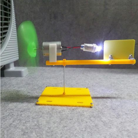 Kit de mini-éolienne – Modèle de générateur horizontal à monter soi-même
