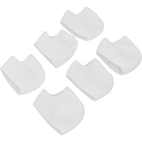 3 paires de protège-talons en silicone hydratants et anti-crevasses ...