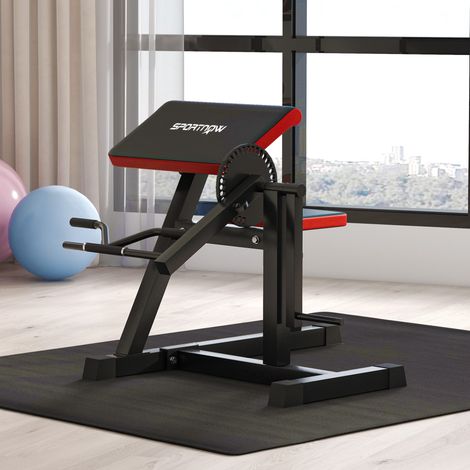Machine de Biceps Triceps Curl Machine avec siège réglable à 5 niveaux ...