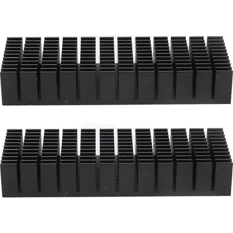Kit de dissipateur thermique à fentes en aluminium pour radiateur haute ...