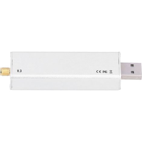 Récepteur à bande complète en alliage d'aluminium RTLSDR 0,1 MHz à 1,9 ...