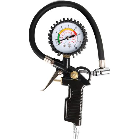 Digitaler Reifendruckmesser, Reifenfüller, 220 PSI, 4 Abstufungen ...