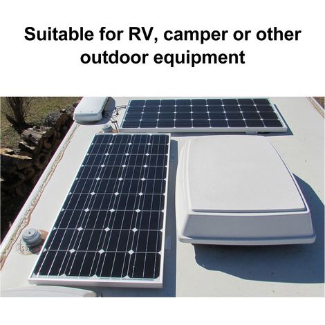 Panneau solaire 250W monocristallin avec régulateur, double port USB ...