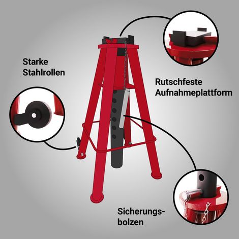 Bituxx 12T Stützbock Unterstellbock KFZ AUTO Bock Aufbocken Jack Stand ...