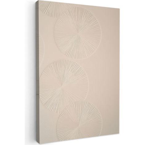 Canvas Print Japandi - Beige - Modern 20x30 cm