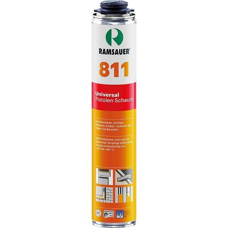 Mousse expansive PU 55 L non collante 8 min 750 ml- Ramsauer