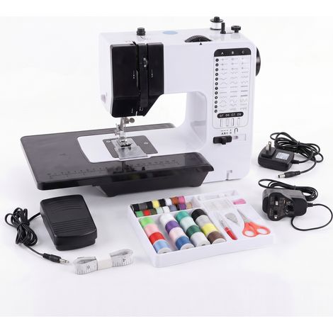 Spector Mini Sewing Machine Portable Electric Household DIY Sewing Kit ...