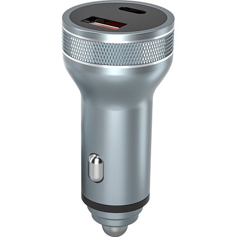 Chargeur de voiture PD et QC3.0, charge rapide, Portable, intelligent ...
