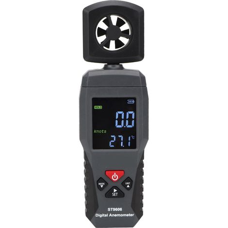 Anémomètre portable SMART SENSOR ST9606, mesure de vitesse du vent ...