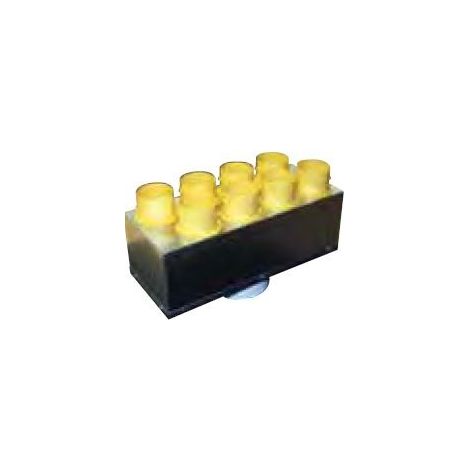 Plénum VMC double flux silencieux 8 piquages isole S&P Unelvent 80 mm ...