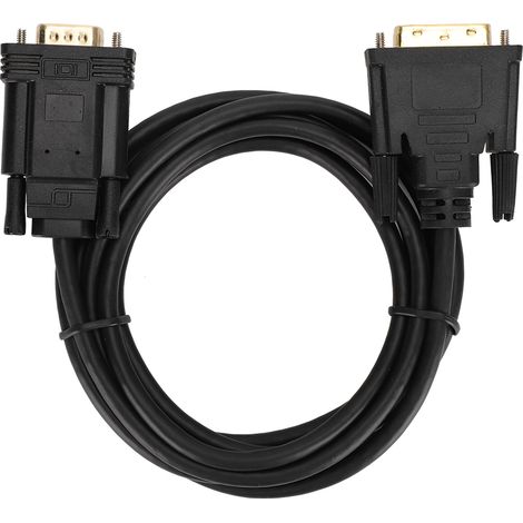 Câble vidéo HD pour ordinateur, adaptateur DVI vers VGA mâle 1080p, 2 ...