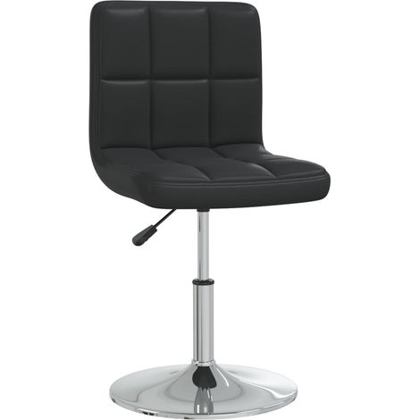 Tabouret de bar Chaise de bar Noir Similicuir
