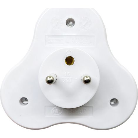 CCYKXA TRIPLITE - 2-pole electrical power strip with Earth 3 Front ...