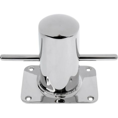 Stainless steel cross bollards for yachts 12090 mm, dock mooring ...