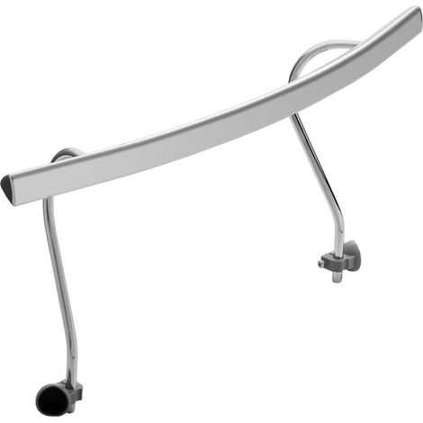 Porte-serviettes pivotant Kermi anti humidité alu Credo-Swing ...